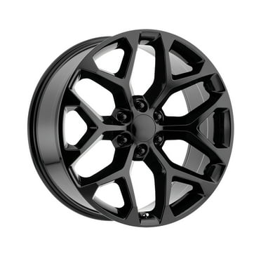 22x9 OE Wheels CV38 Gloss Black Wheel 6x5.5 (28mm) - Walmart.com