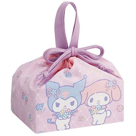 Skater Children's Lunch Box Drawstring Bag With Machi My Melody Kuromi Girl Made in Japan KB7-A ...