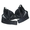 Bras for Women Plus Size Underwire Bra Seamless Full Coverage Lace Trim ...
