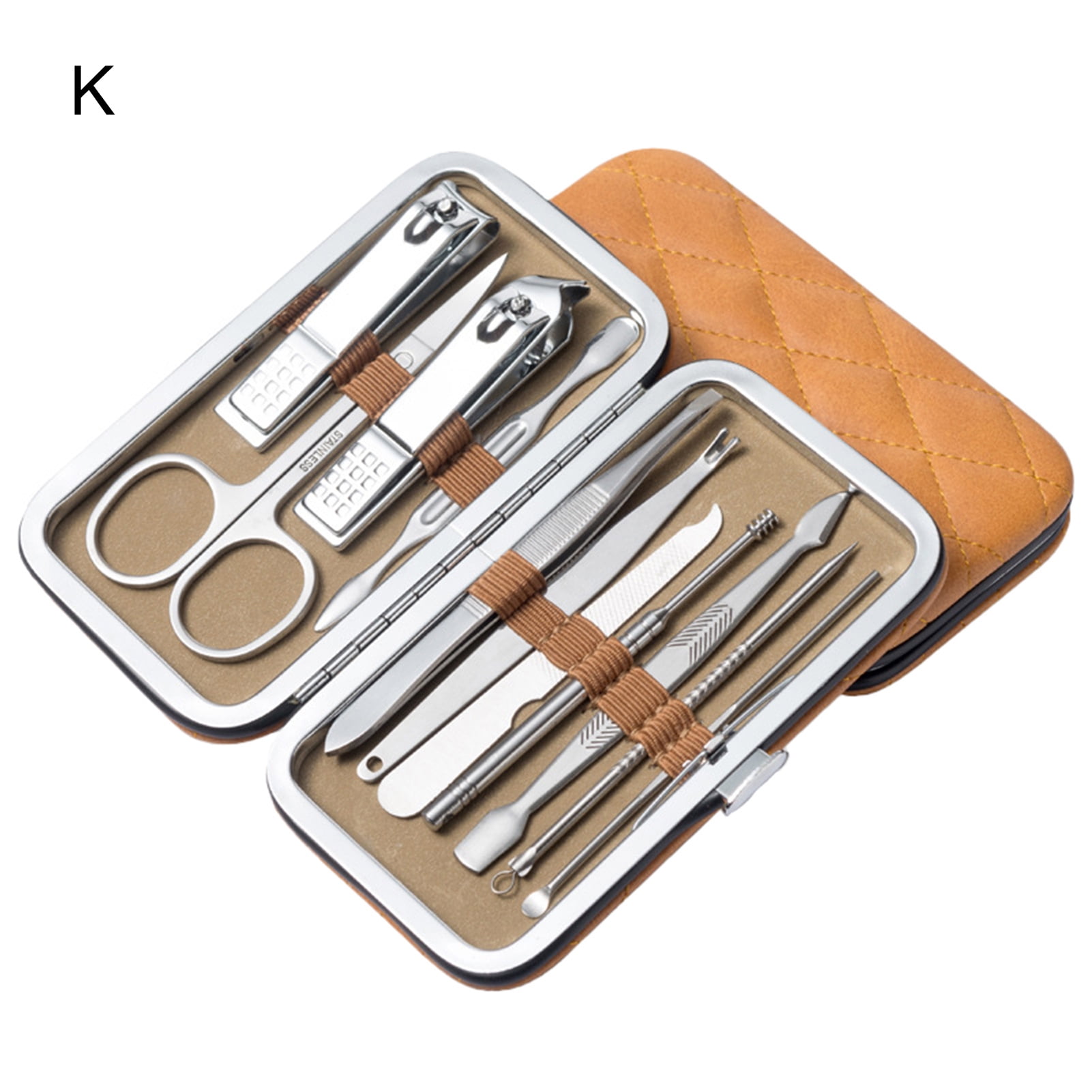 GROFRY Compact 1 Set Professional Manicure Cutters Compact Stainless ...