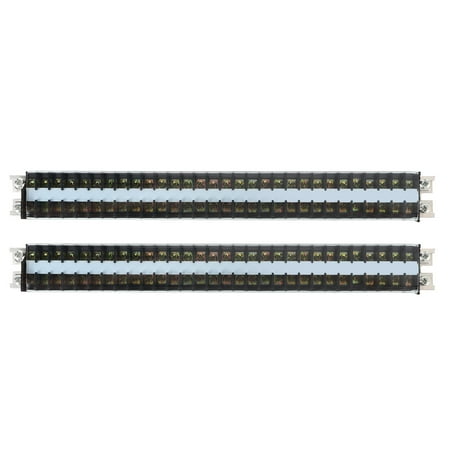 Terminal Barrier Strip,Terminal Strip 660V 15A Dual Row Terminal Strip ...