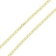 Nuragold 14k Yellow Gold Solid 7.5mm Anchor Mariner Link Chain Necklace ... Nuragold 14k Yellow Gold Solid 7.5mm Anchor Mariner Link Chain Necklace ...