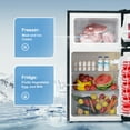 BANGSON Mini Fridge, 3.2 cu.ft, Energy Saving, 2 Door Mini Fridge for ...
