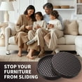3'' Rubber Anti Slip Furniture Pads for Hardwoods Floors, 16 Pcs Round ...