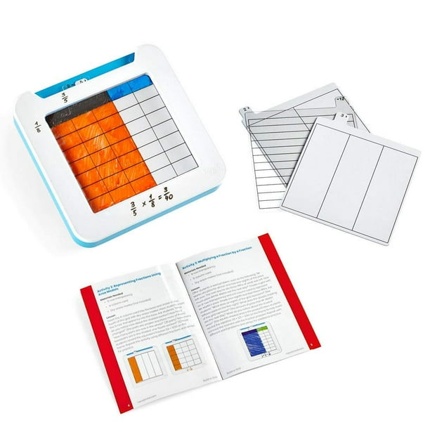 Math Manipulatives hand2mind Build-A-Grid para tercer grado (juego de 4 ...