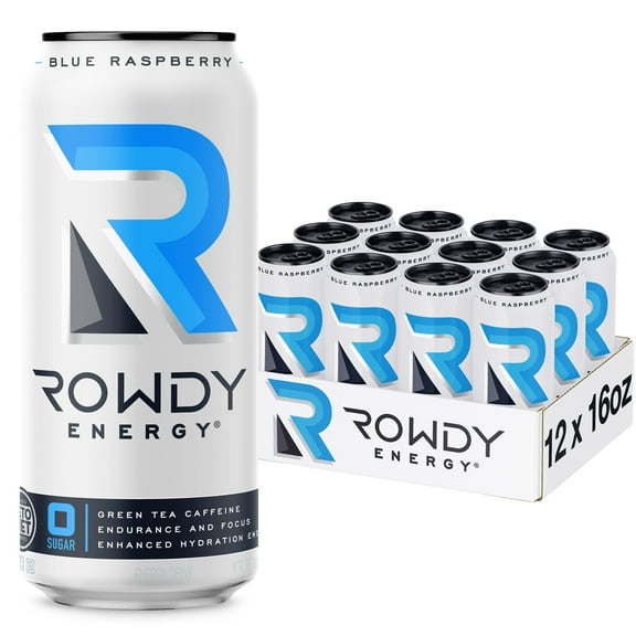 Blue Raspberry Energy Drink