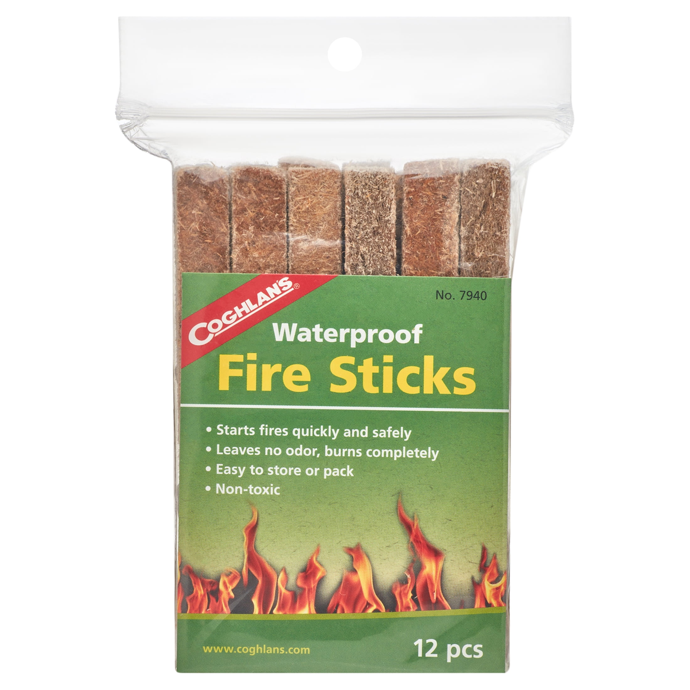 Coghlan's Waterproof Fire Sticks, Pack of 12 - Walmart.com