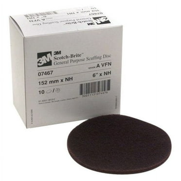 3M 7468 - Scotch-Brite 6" Super Fine Silicon Carbide Hook-and-Loop ...
