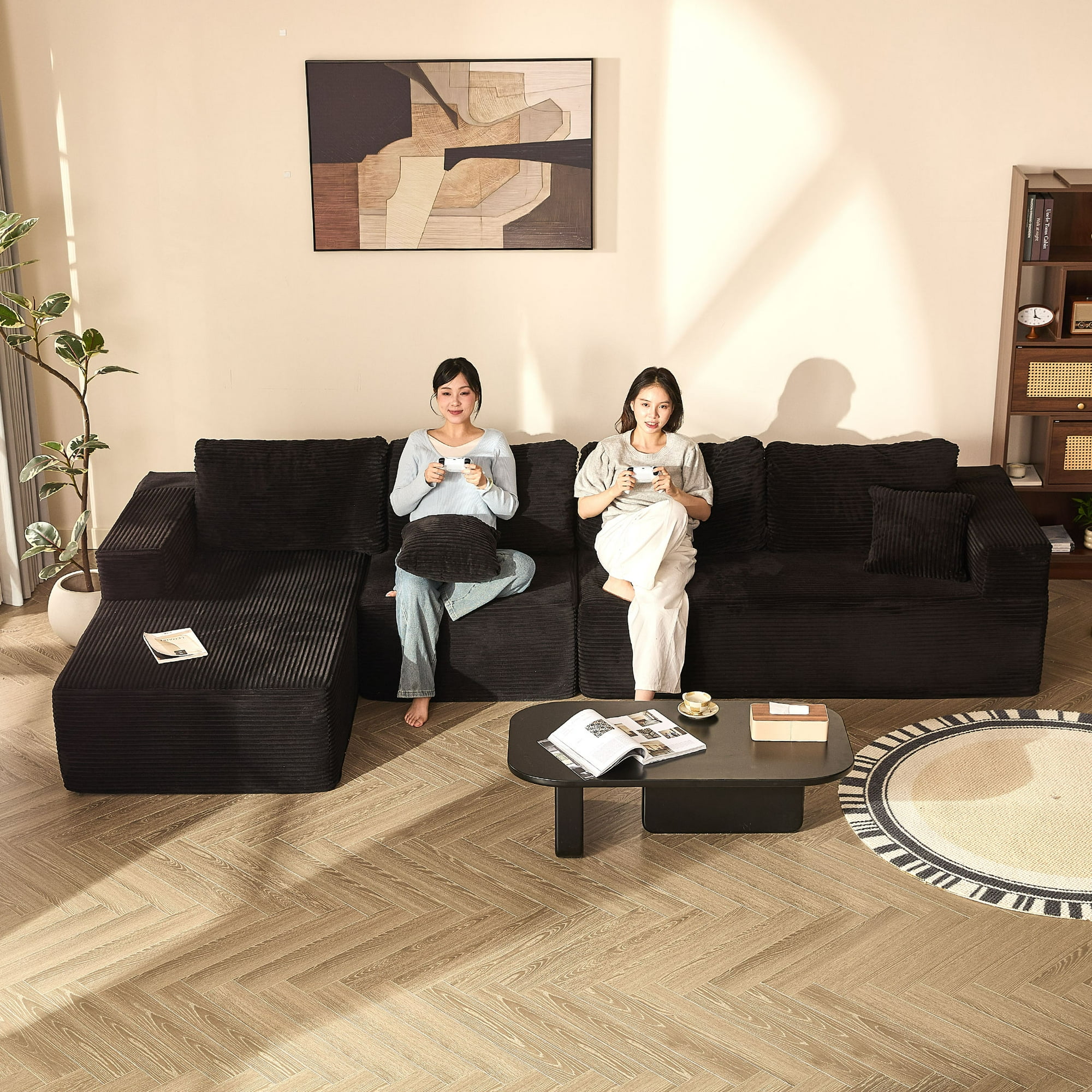 Click here for Bigsyy 138 Boneless Couch With Deep Seat  Modular... prices