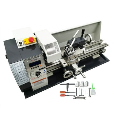 Metric Precision Mini Instrument Metal Bench Lathe Brushless Motor ...