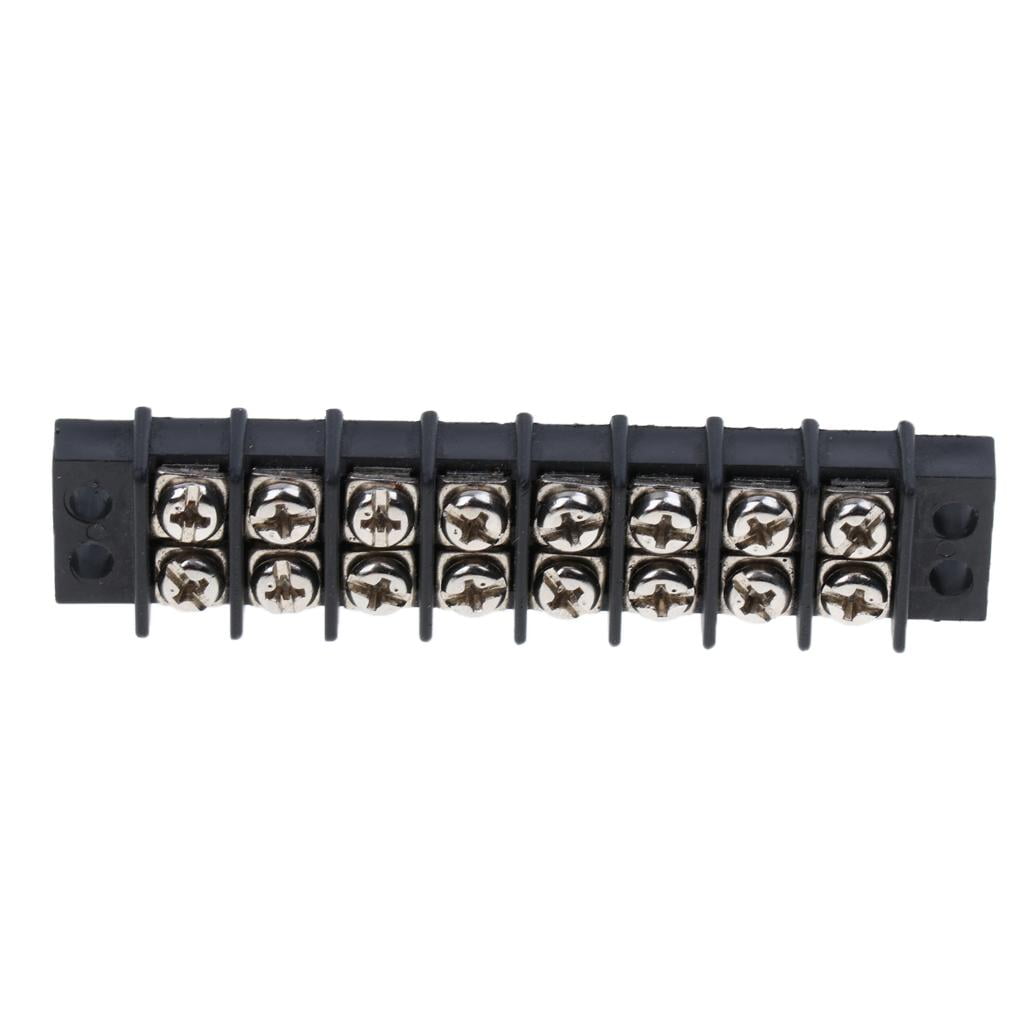 Boat Marine RV 30A 8 Circuit Dual Row Screw Terminal - Walmart.com