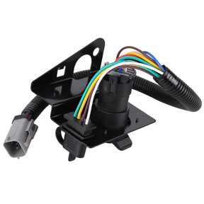 CURT 55243 Vehicle-Side Custom RV Blade 7-Pin Trailer Wiring Harness ...