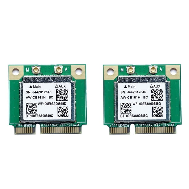 2X Dual Band Realtek RTL8821 AW-CB161H Tarjeta Wifi Wlan Bluetooth 4.0 ...