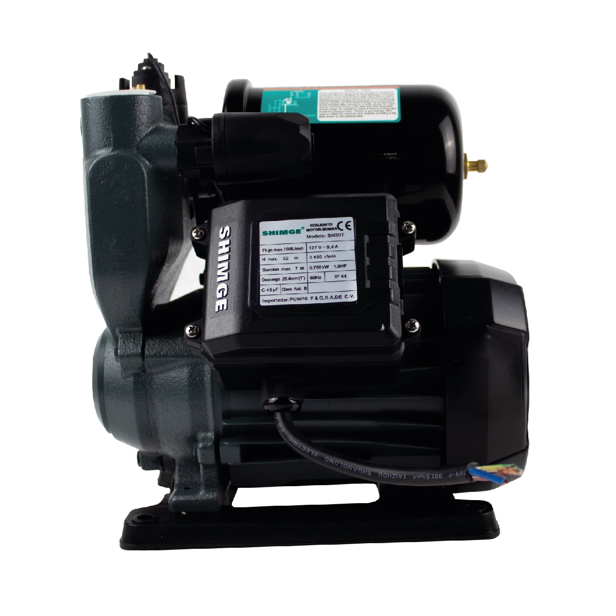 Bomba Hidroneumática Inteligente 1HP SHIMGE SH30T | Bodega Aurrera en línea