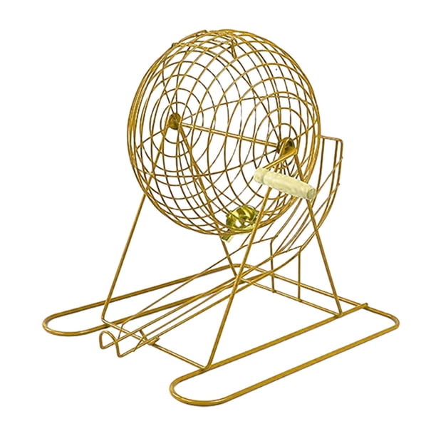 Manual Bingo Cage Machine Raffle Balls Lucky Number Picker Machine ...