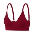 BWASD Womens Jelly Bra 20 Color V Neck Wireless Seamless Soft Bra ...