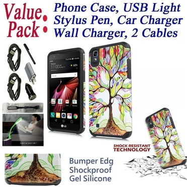 CoverON LG X Power K210 / K6P Case, Shadow Armor Series Hybrid ...