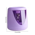 Xheghe Automatic Pencil Sharpener with Pressure-Activated Mechanism ...