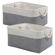 Whitmor Woven Strap Storage Baskets - Set of 3 - Espresso - Walmart.com