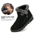 Ecetana Women Snow Boots Winter Shoes Faux Fur Lined Warm Comfortable ...