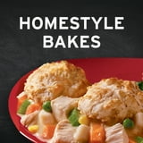 Banquet Homestyle Bakes Creamy Chicken and Biscuits, Meal Kit, 28.1 oz ...