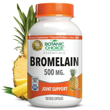 Best Naturals Bromelain 500 mg 120 Tablets - Walmart.com