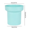 EDHITNR Planter, Mini Plastic Flower Pot for Indoor Plants, Desktop ...