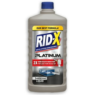 RID-X Professional Septic Treatment, 6 Month Supply Of Liquid, 48oz ...
