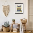 Stupell Industries Buon Viaggio Travel Books Black Framed Print Under ...