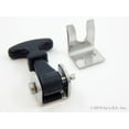 2 Piece Kit Rubber T Handle Latch Catch Hold-Down 2.5 Inch Mini Easy ...