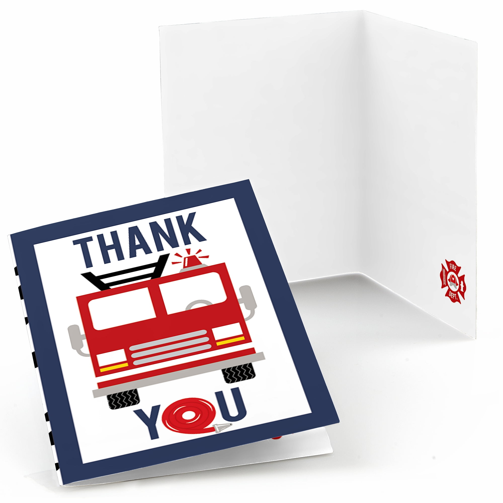 Fire Department Thank You Cards