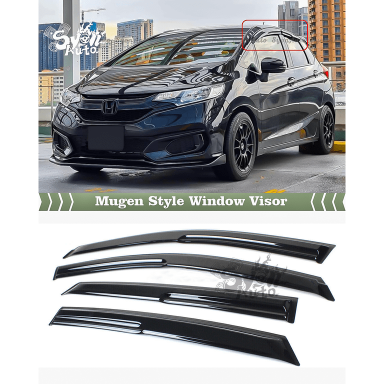 Syon Auto Mugen Style Window Visor Rain Guard Vent