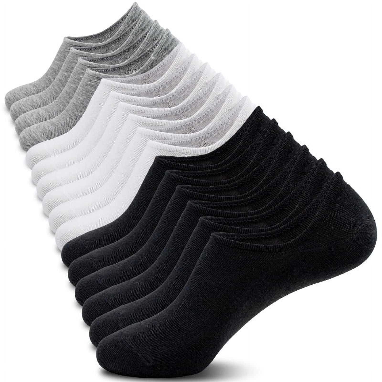 Click here for Addfst 5 Pairs No-Show Socks For Men & Women - Moi... prices