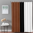 Bathroom Shower Curtain Rustic Modern Minimalist Color Block Waterproof ...