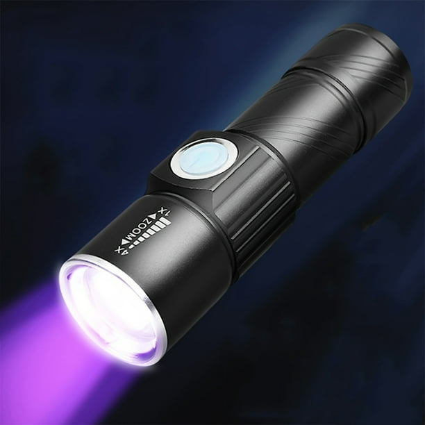 Linterna UV Detector de orina para mascotas luz con zoom Mini para ...