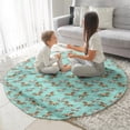 60 Inch Round Flannel Blanket for Adults & Kids, Soft, Cozy ...