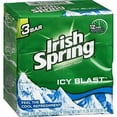 Irish Spring Deodorant Bar Soap, Icy Blast, 3.75 oz bars, 3 ea Pack of ...