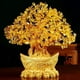 Feng Shui Citrine Money Wealth Tree Chinese Fortune Tree Crystal Tree ...