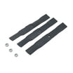 John Deere Lawn Equipment Original Mower Blades #M143504 (Set of Three ...