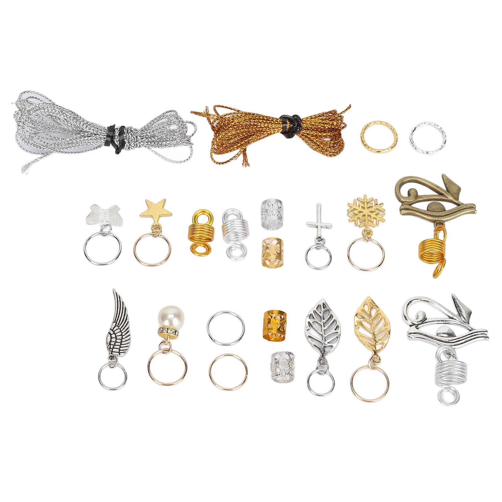 Click here for Domqga Hair Dreadlocks Beads  208pcs Hair Beads Dr... prices