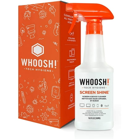 WHOOSH! Screen Cleaner Bottle - Best for Smartphones, iPads, Eyeglasses ...