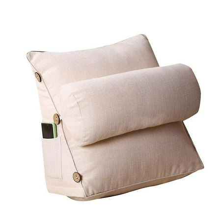 Homemiyn Adjustable Triangle Lumbar Pillow Back And Waist Support ...