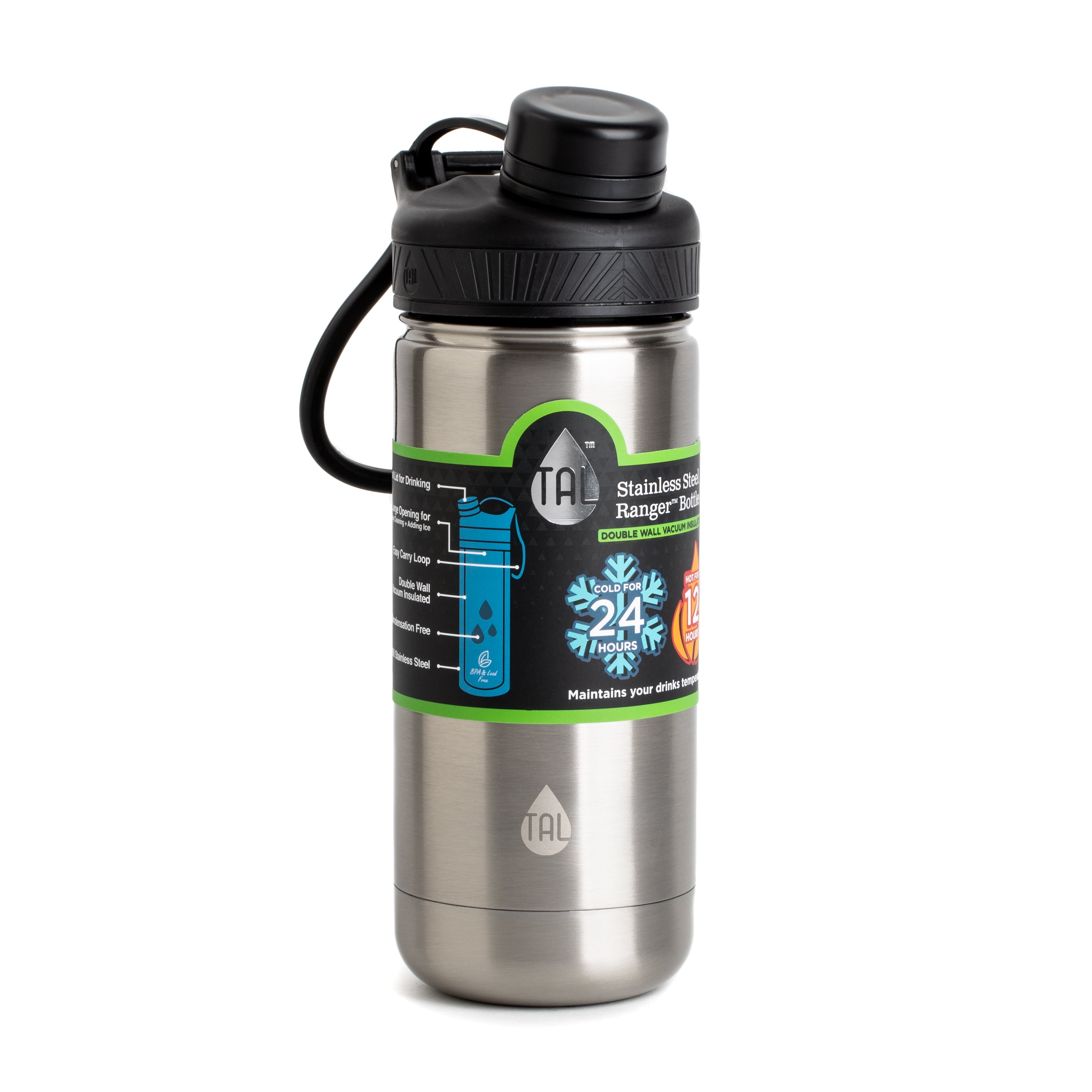 TAL 18oz Double Wall Vacuum Insulated Stainless Steel Ranger™ Pro ...