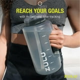 ZULU Goals 64oz Large Half Gallon Jug Water Bottle with Motivational ...