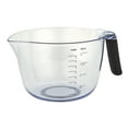 KitchenAid Universal 8 Cup Clear Plastic Batter Mixing Bowl Black ...