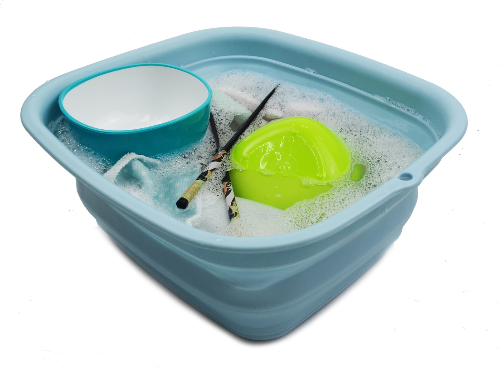 SAMMART 7.7L (2 Gallon) Collapsible Tub - Foldable Dish Tub - Portable ...