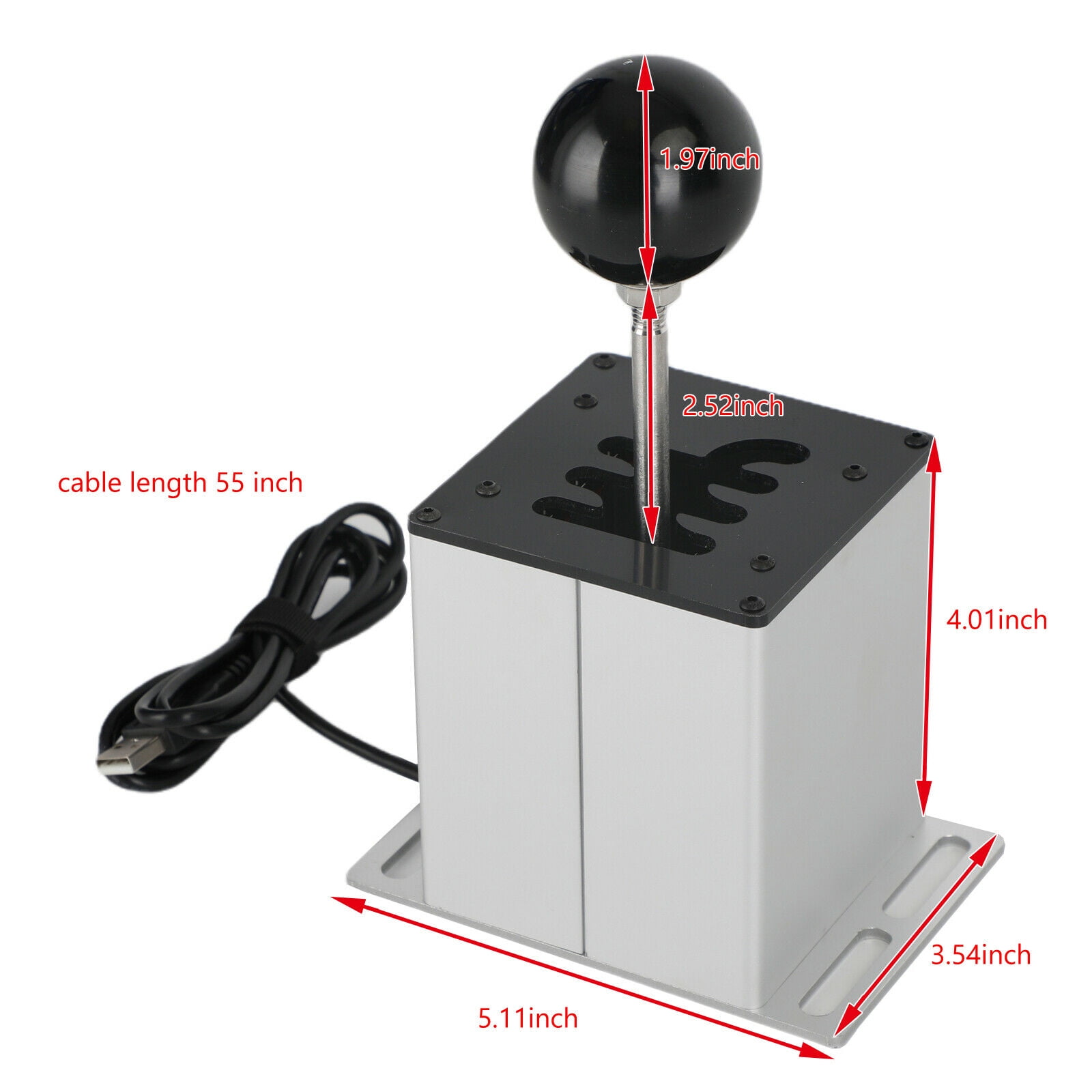 Buy Racing Game USB H Gear Shifter Sequential Shifter for Logitech for ...