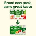 Activia ZERO 0g Added Sugar Peach and Strawberry Probiotic Dailies Low ...