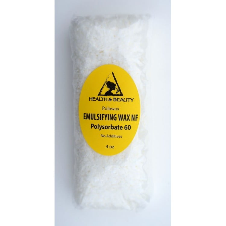 EMULSIFYING WAX NF POLYSORBATE 60 PURE POLAWAX 4 OZ - Walmart.com ...