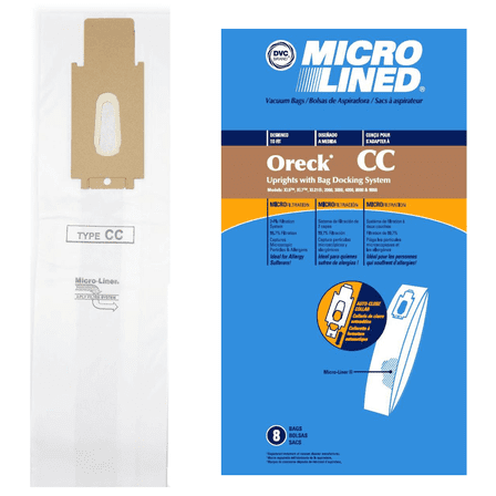 Compatible with Oreck Style CC Micro Allergen Vacuum Cleaner Bags by ...